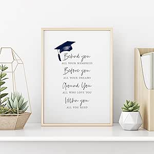 Amazon.com: Graduation Poem Print, Grad Quote Print, Grad s, Graduation ...