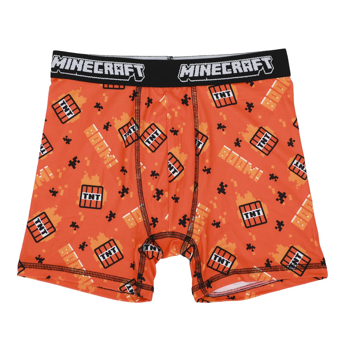 Snapklik.com : Bioworld Youth Boys Minecraft Boxer Brief Underwear 5-Pack