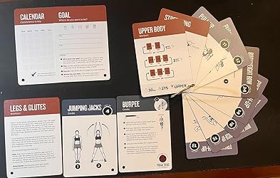 Amazon.com: The Ultimate Fitness Deck: 60 Bodyweight Workout Cards ...