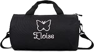 Amazon.com | MT WORLD Girls Overnight Duffle Bag Personalized Toddler ...