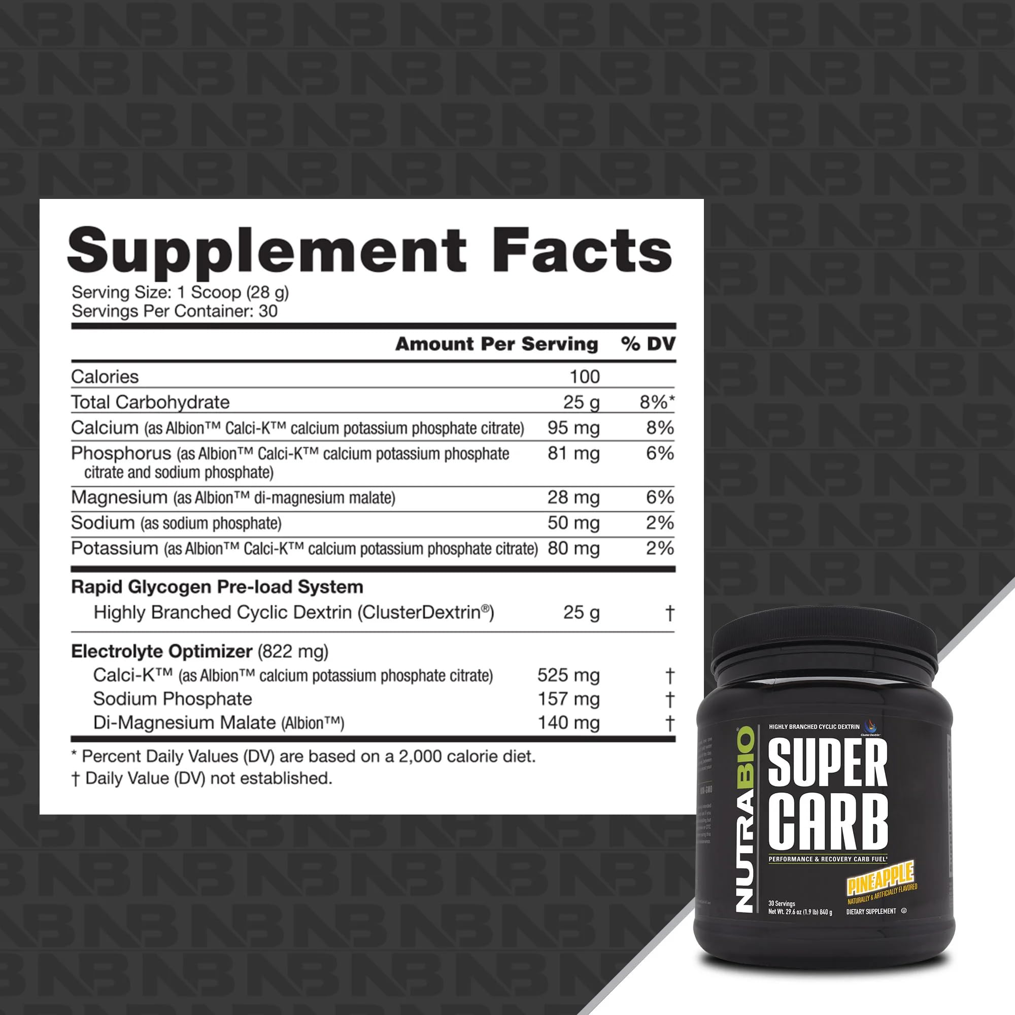 NutraBio Super Carb, suplemen... - B073Z3MS15 | Encarguelo.com