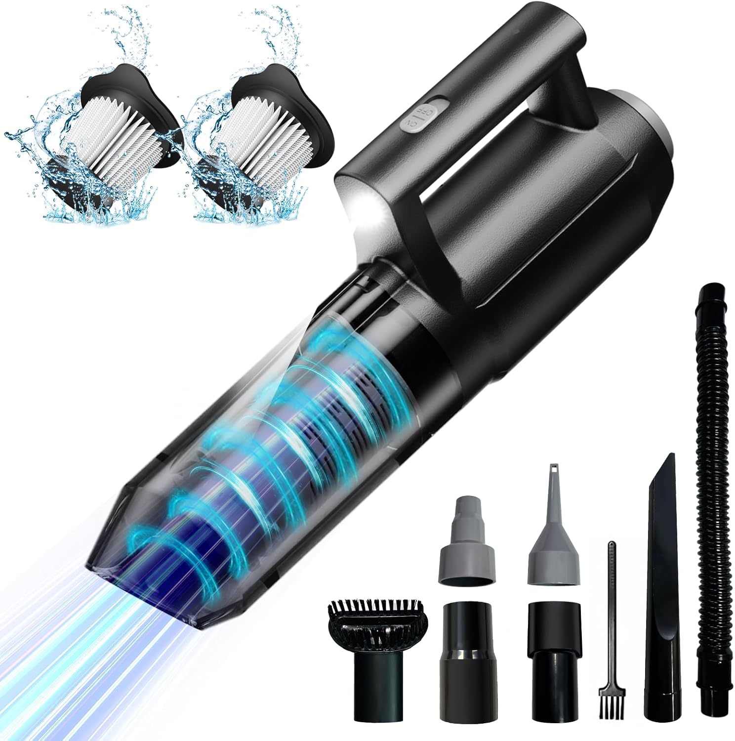 Amazon.com - Yinfeon Handheld Vacuum Cordless, Portable Car Vacuum ...