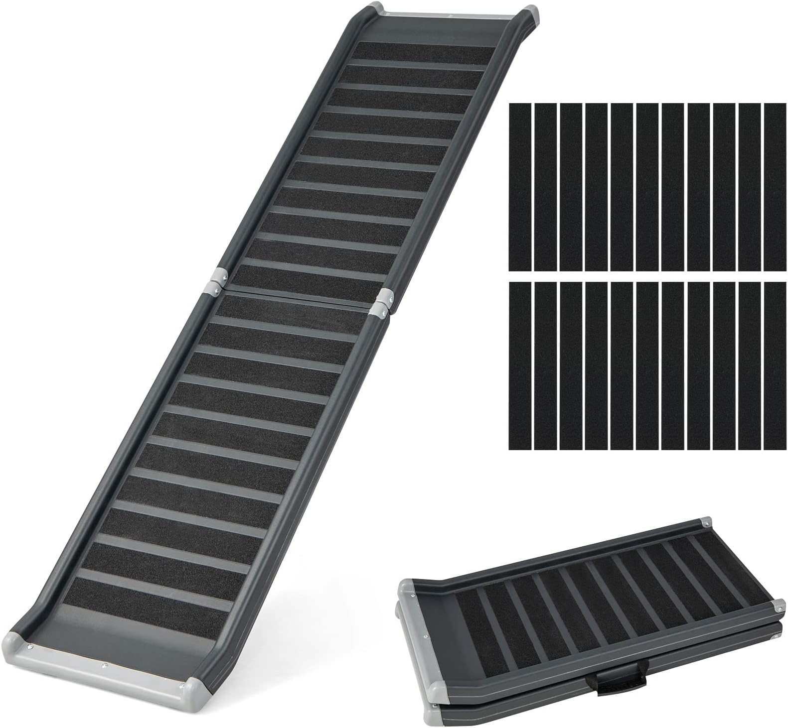 Amazon.com : PETSITE Folding Dog Car Ramp for Trucks & SUVs, 63 ...