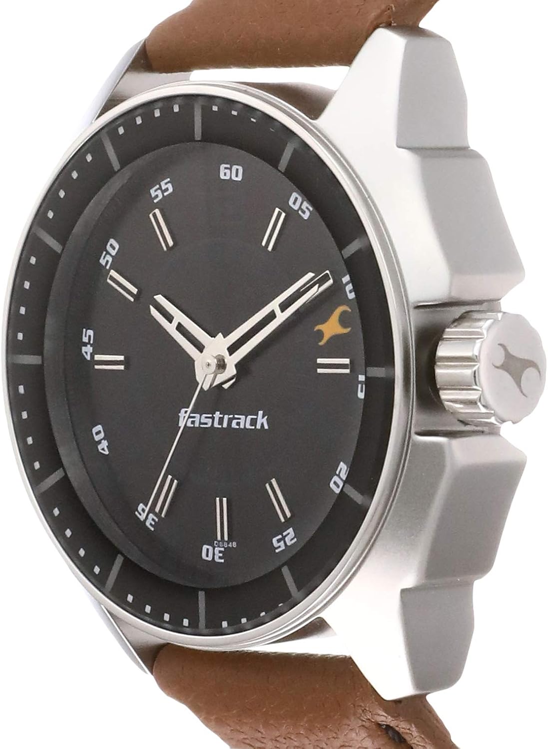 Fastrack Men's Quartz Watch with Analog Display and Leather Bracelet ...