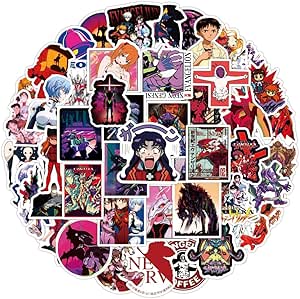 NEON GENESIS EVANGELION Stickers EVA Characters Ayanami Rei Ikari ...