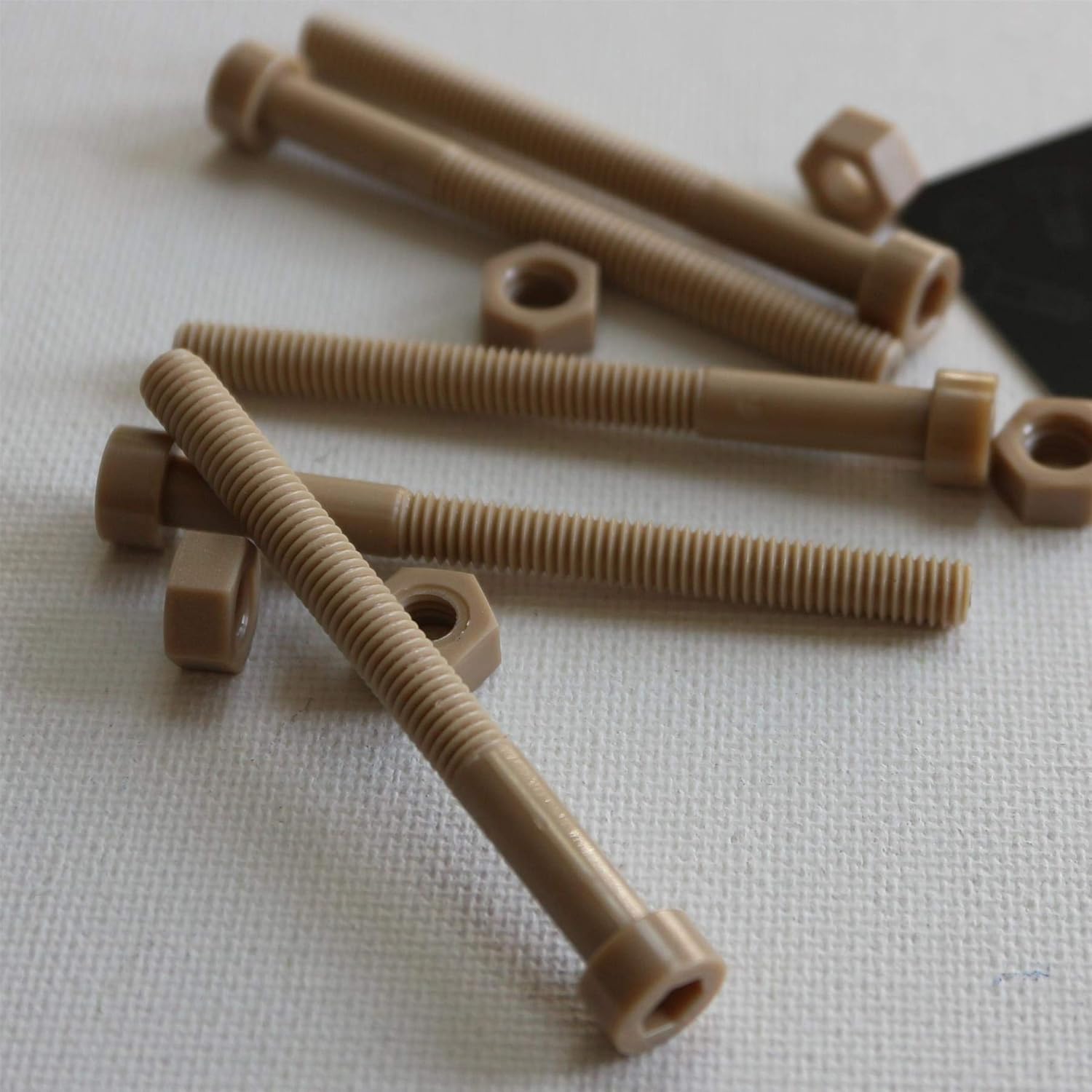 Amazon.com: 5 x PEEK Hex Socket Head Screw M6 x 65mm Nuts & Bolts ...