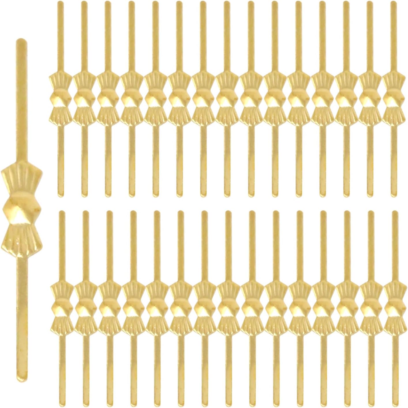 Honbay 200PCS Crystal Chandelier Clips Pins Metal Chandelier Lamp Part ...