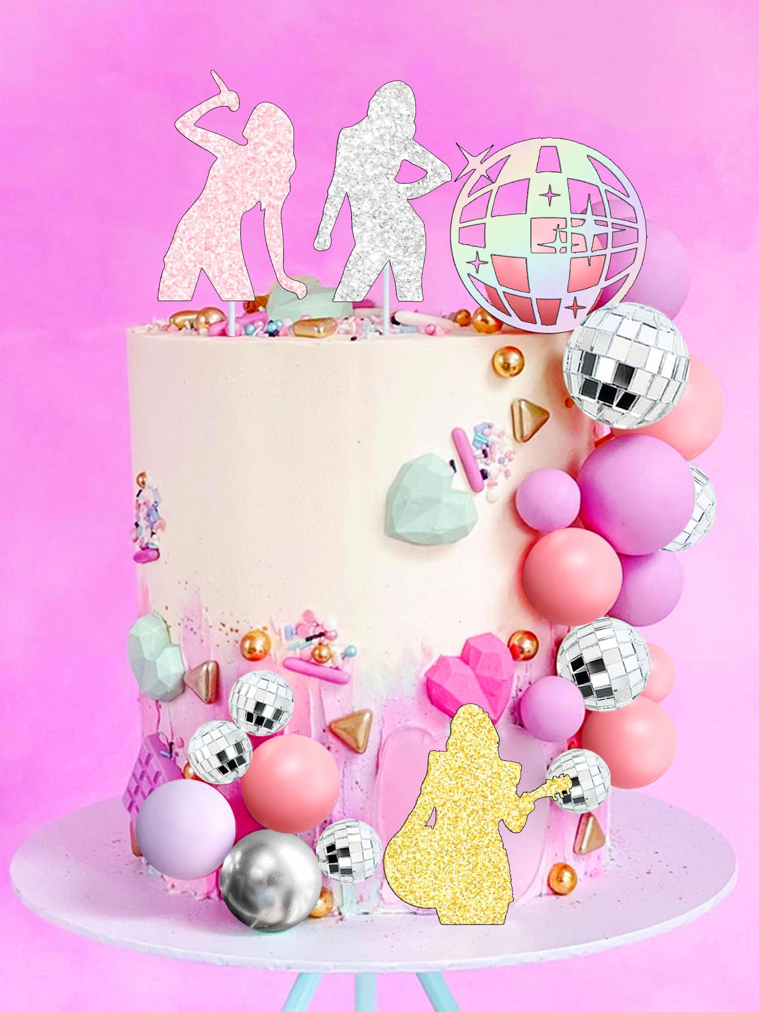 Snapklik.com : Singer Birthday Cake Decoration Party Decorations ...