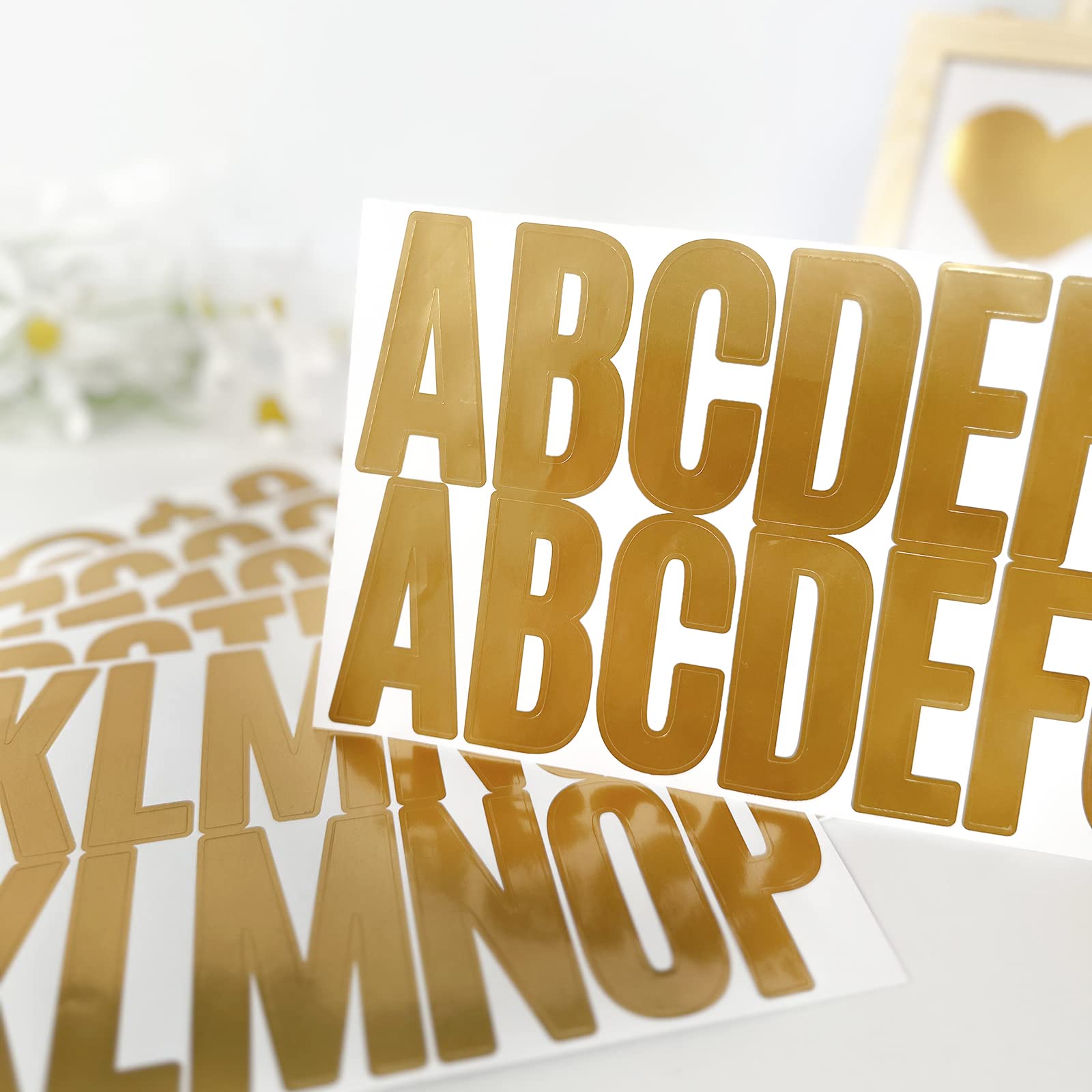 Snapklik.com : 500 Pieces 30 Sheets Large Letter Stickers 2.5 Inch ...