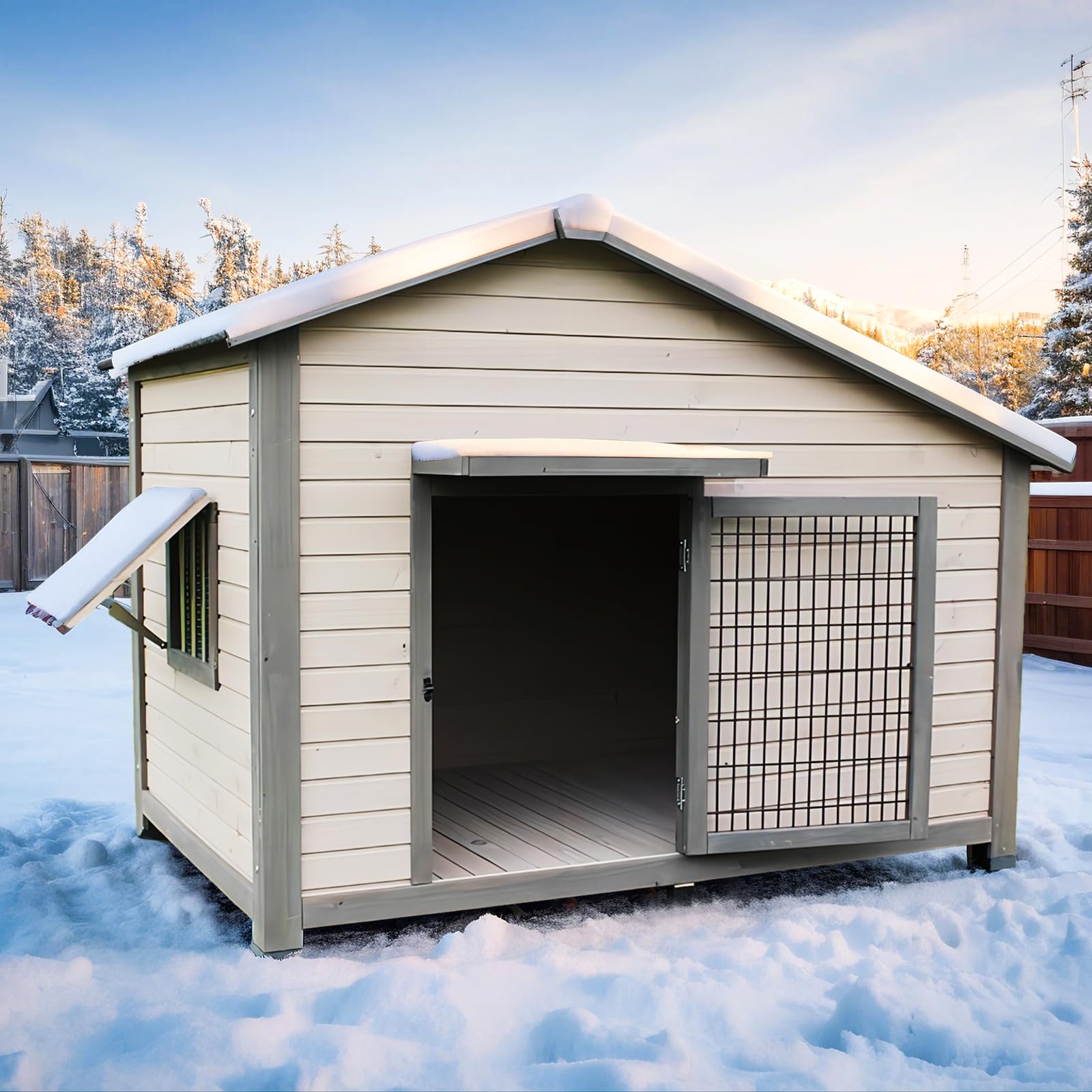 Amazon.com : Dog House Outdoor Large Breed, Large Dog House Outdoor ...