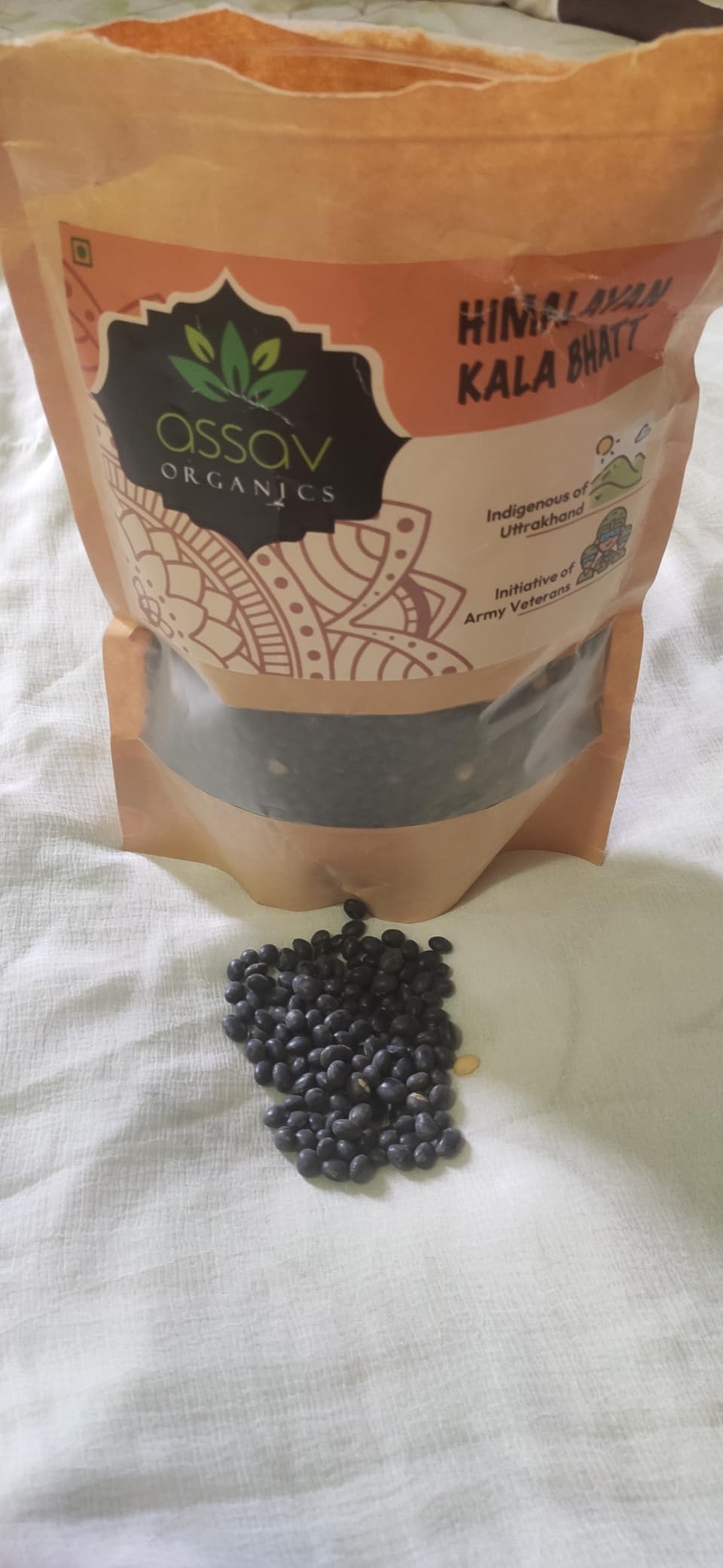 Assav Organics Bhatt Dal Black Beans Unpolished Uttarakhand Black ...