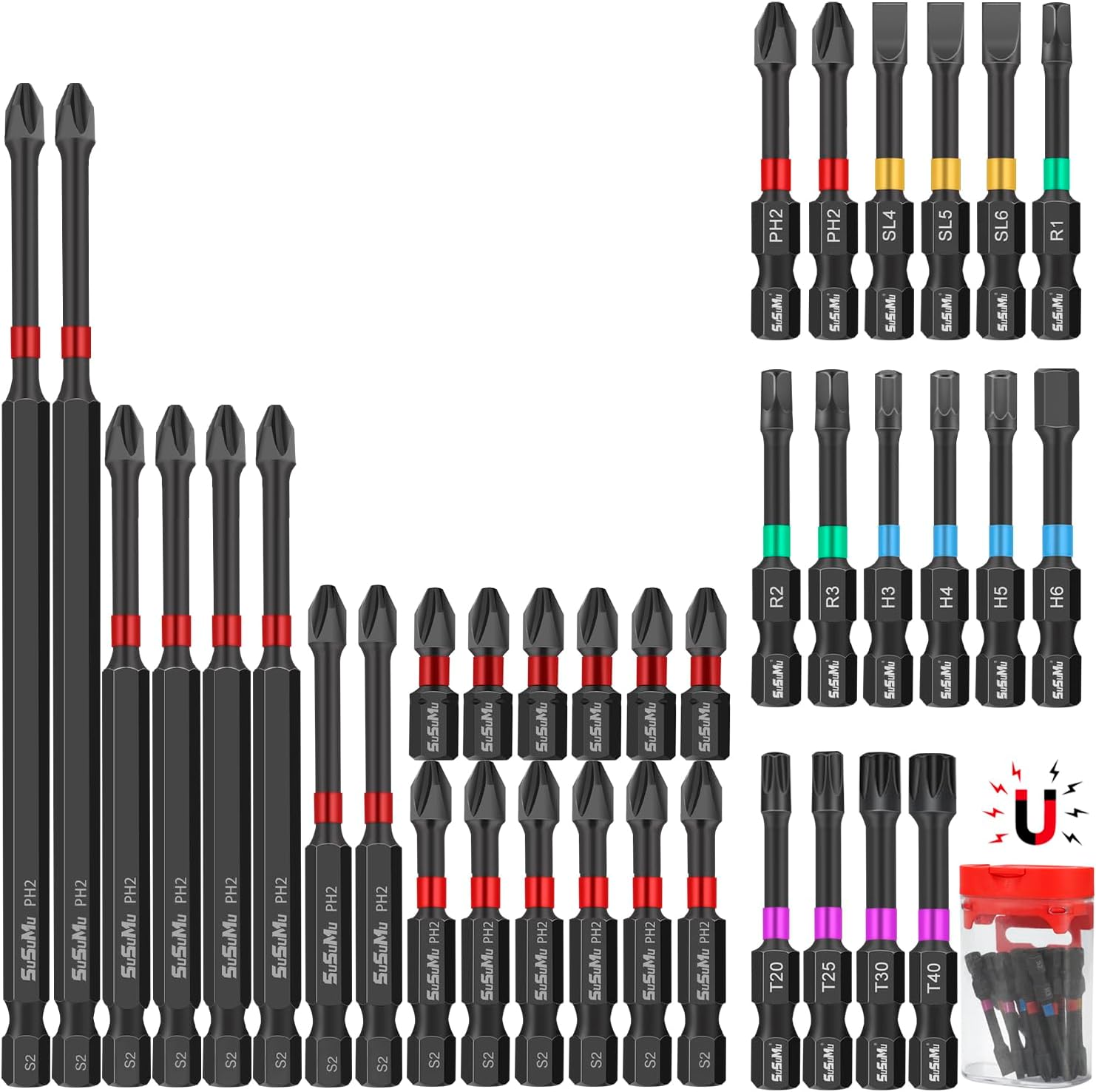 Screwdriver Bit Set,torque screwdriver Impact Driver Bit Set,torx bit ...