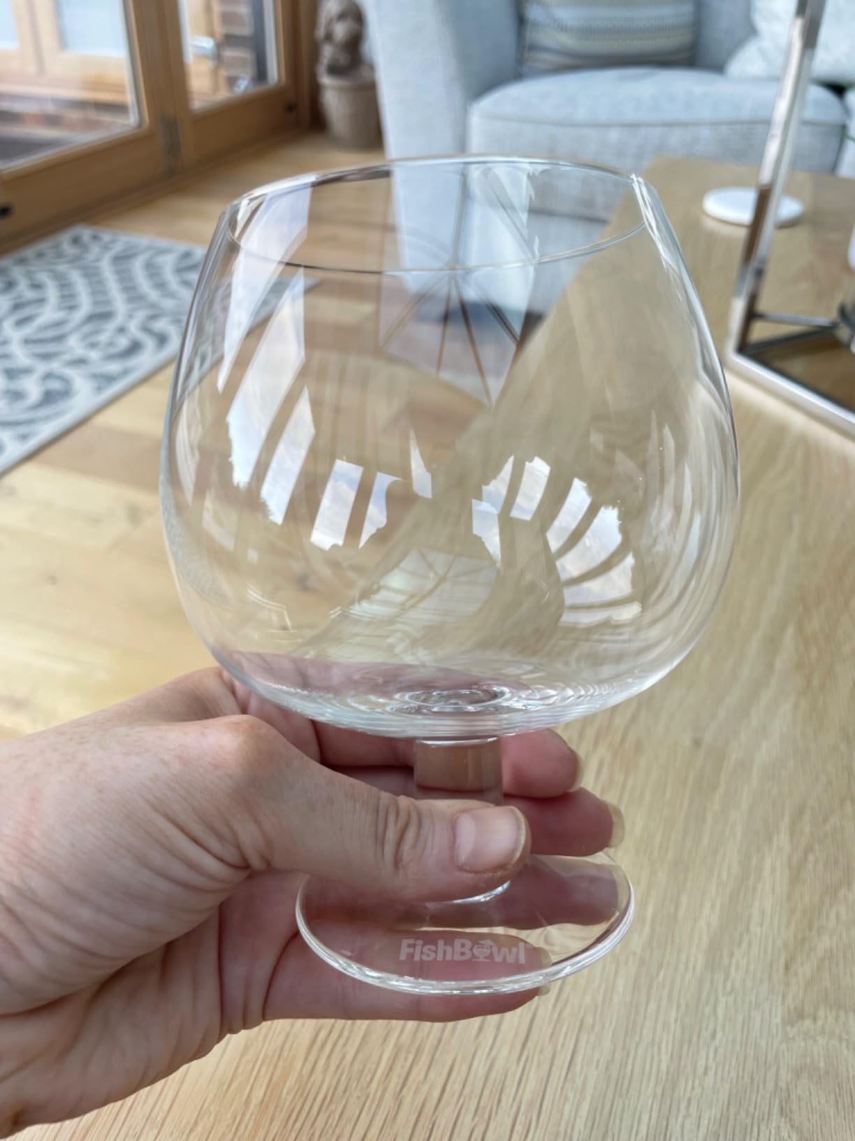 Fishbowl Large Copa Gin and Tonic Glasses G&T Cup Short Stemmed Balloon ...