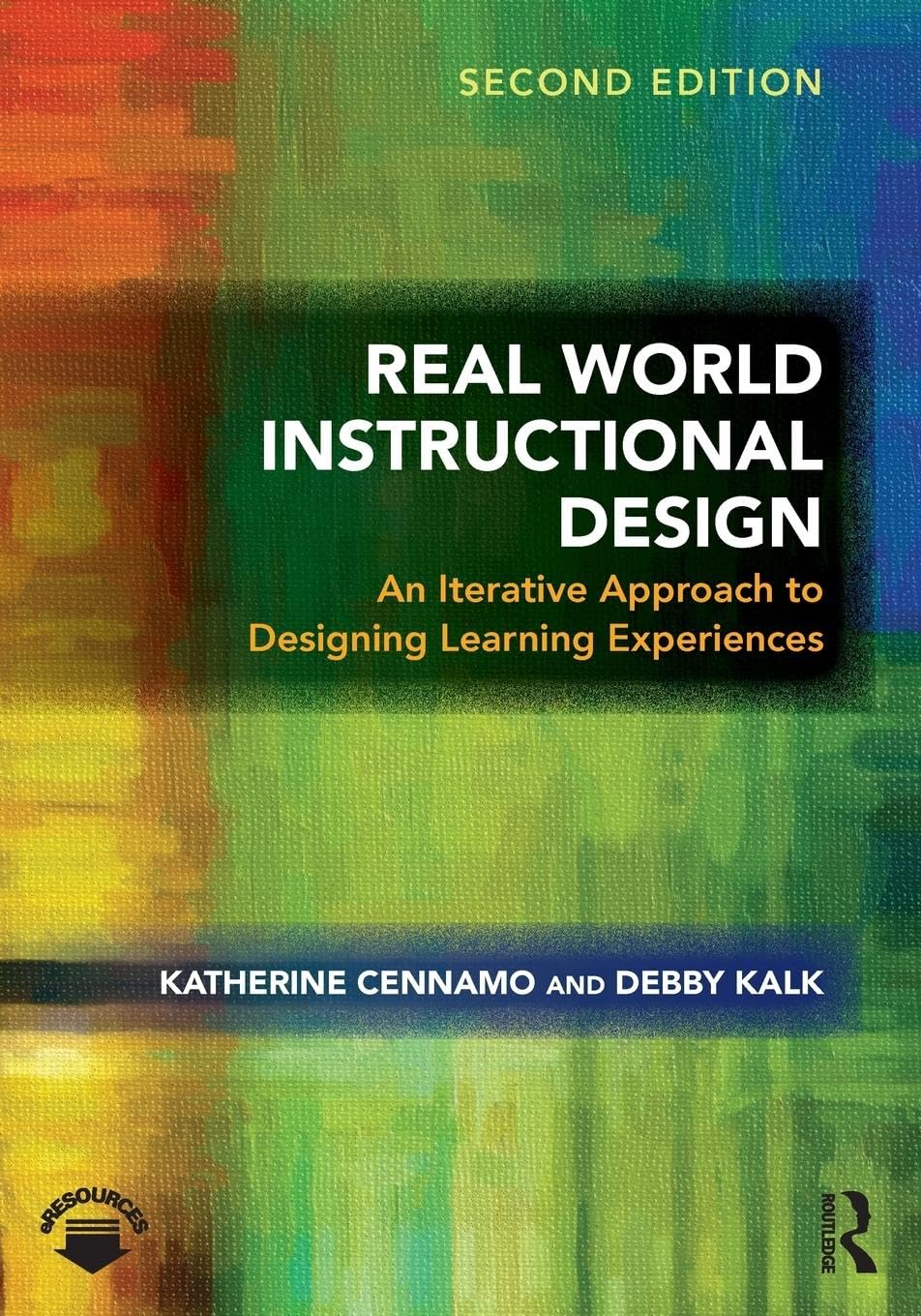Snapklik.com : Real World Instructional Design: An Iterative Approach ...