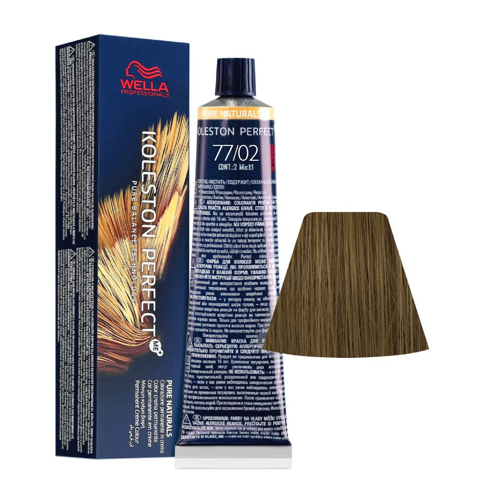 Wella KP Me+ 77/02 Medium Intense Natural Matt, 60 ml Koleston Perfect ...