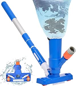 Amazon.com : 3.3ft Pool Vacuum Cleaner Head with Brush - Telescopic ...