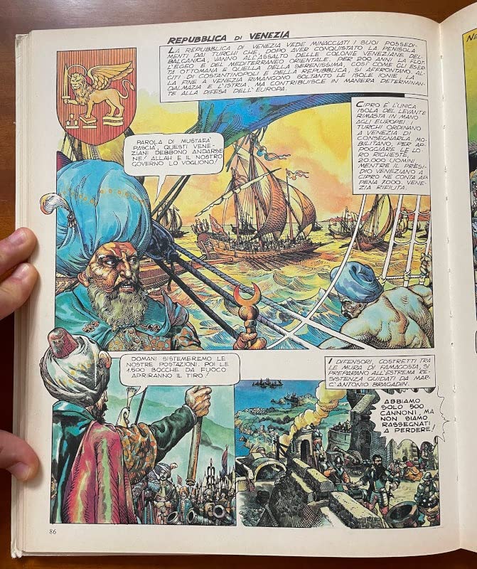 STORIA D'ITALIA A FUMETTI da Colombo alla Rivoluzione Francese - vol. 2 ...