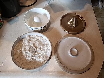 Amazon.com | Ceramic Margarita Salt Rimmer Set with Lid 5.5” - Salt ...