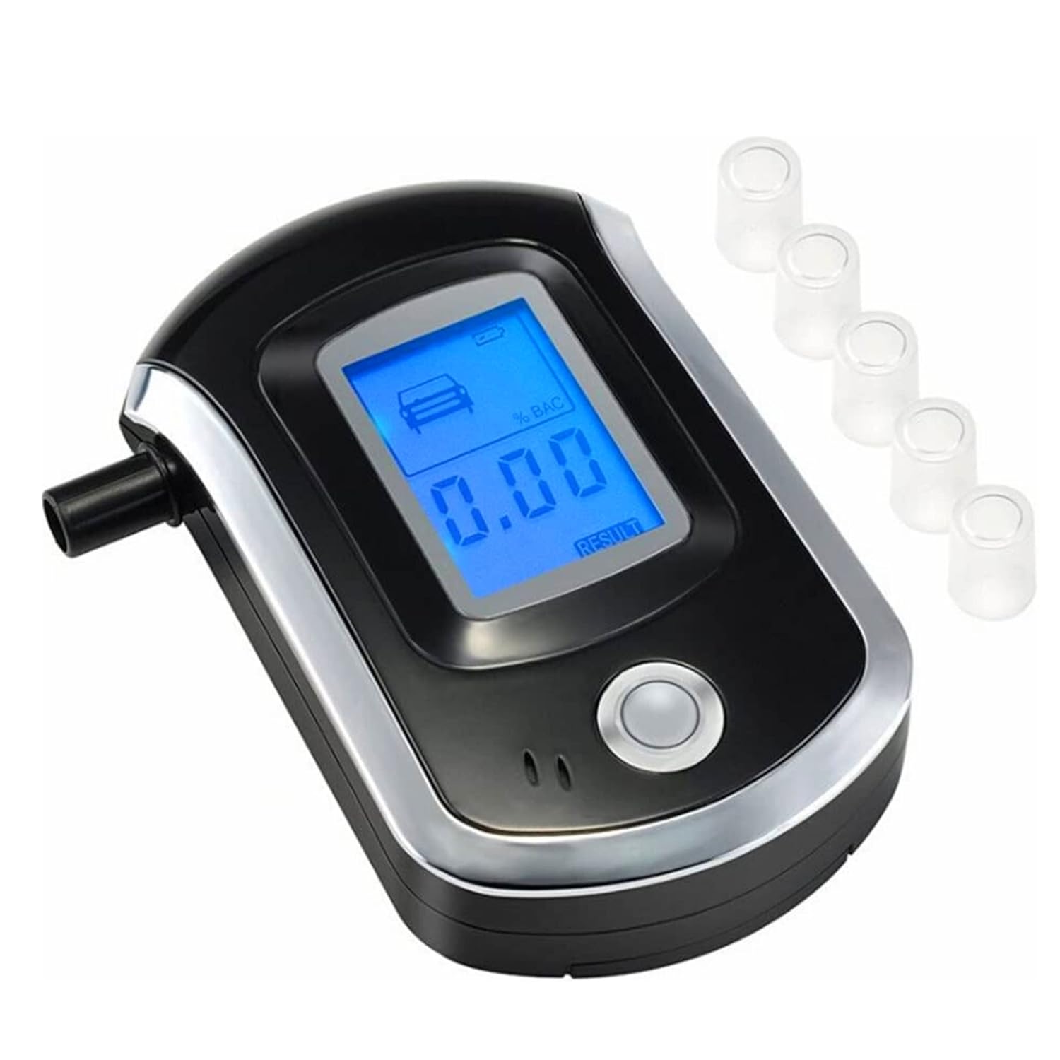 AROTEC LCD New Advance Police Digital Breathalyser Breath Alcohol ...
