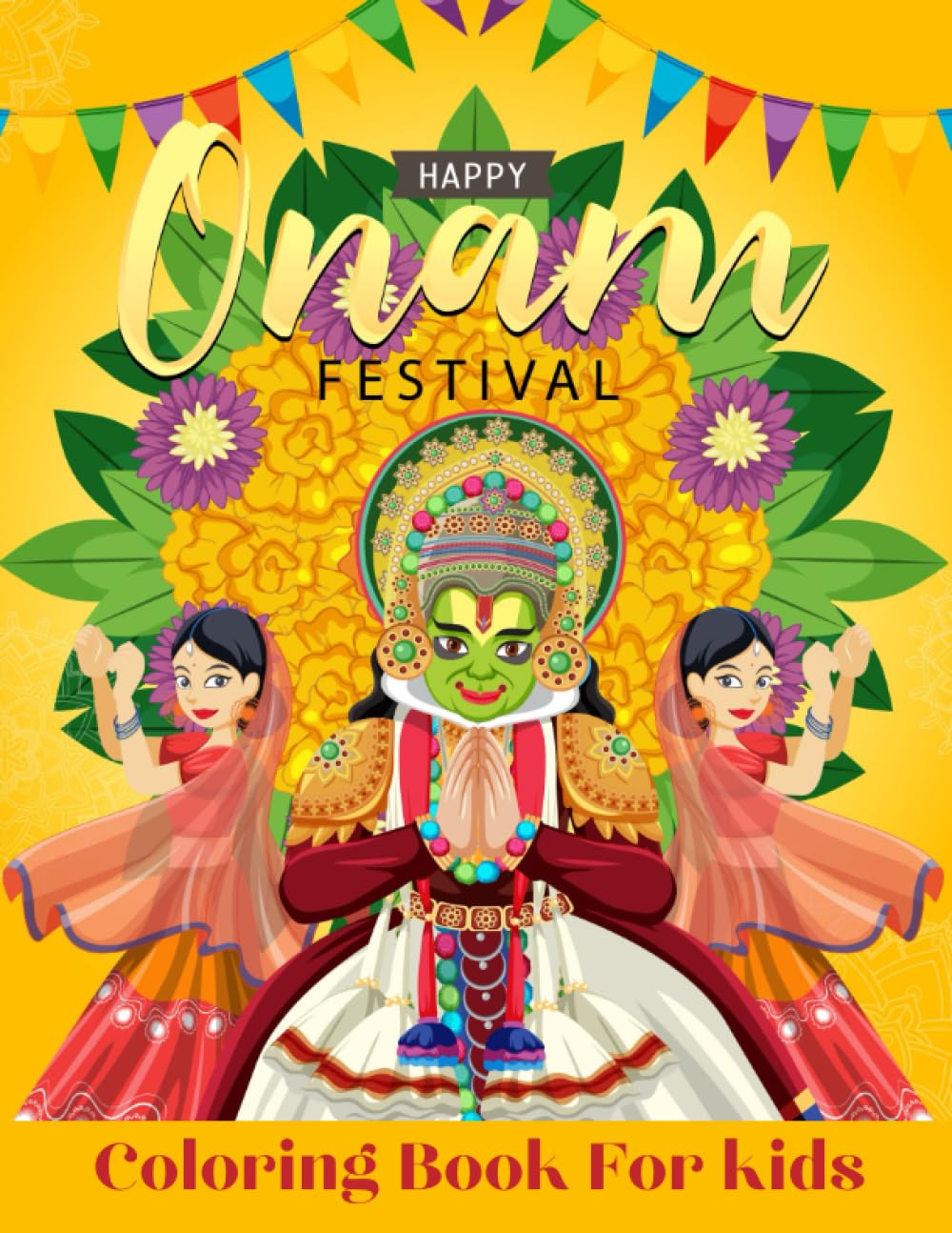 Vahaanhappy Onam Festival Coloring Book For Kids Indian Culture ...