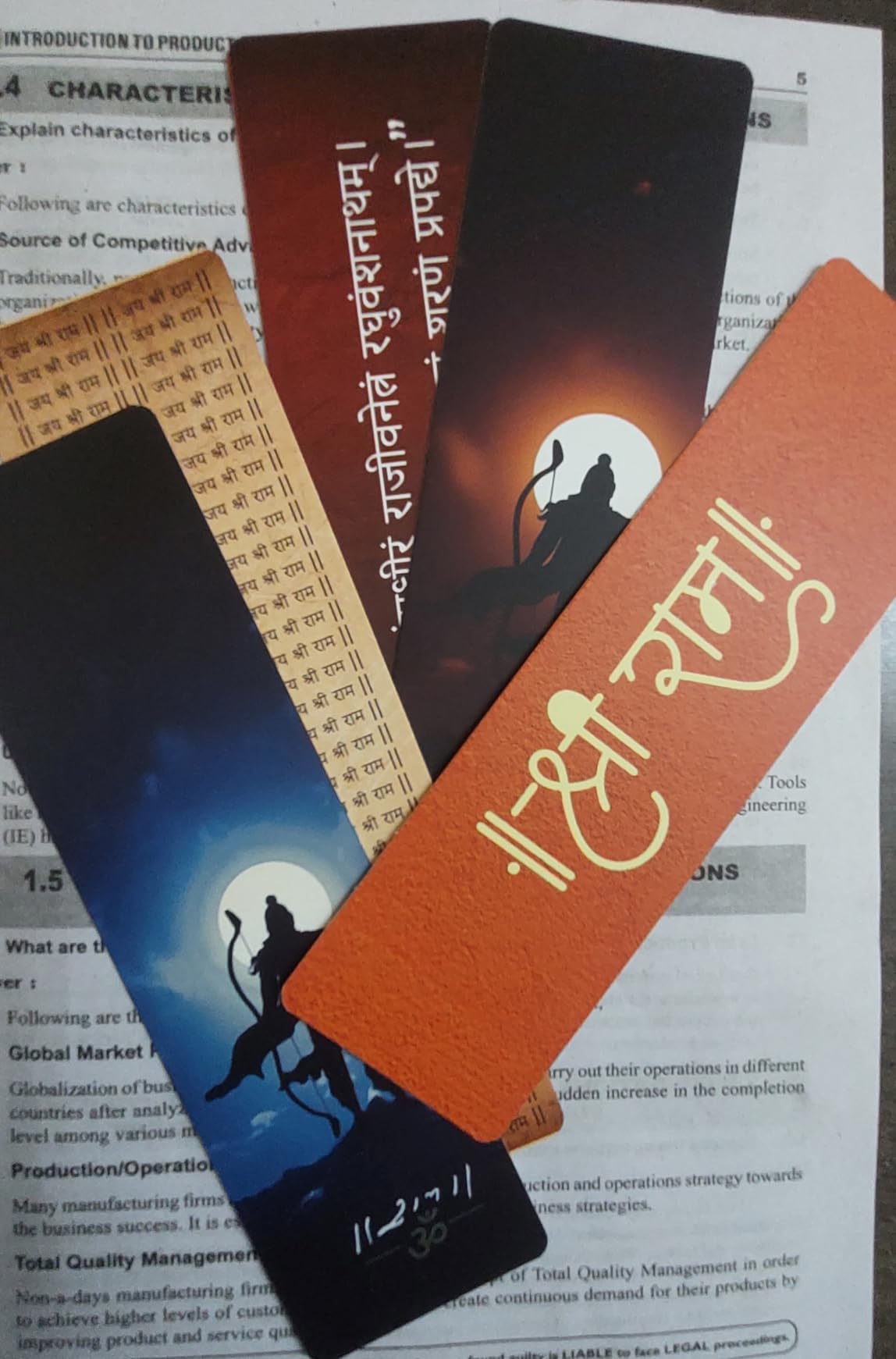 Shiv Mahadev Sanatani Bookmarks Pack of 5 Decorative Bookmarks ...