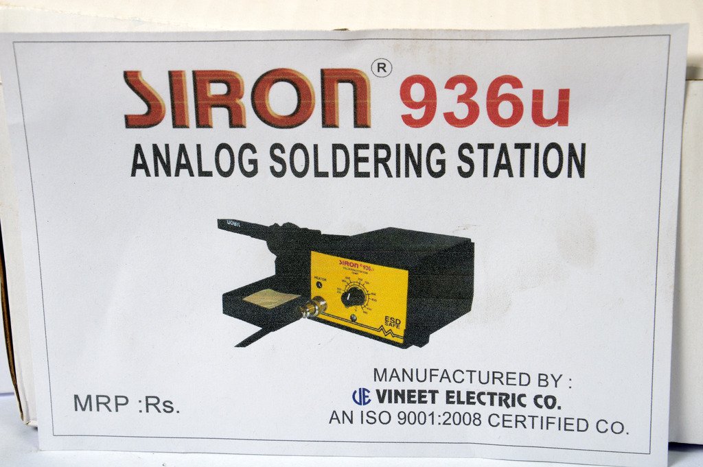 SIRON ANALOG SOLDERING STATION : Amazon.in: Home Improvement