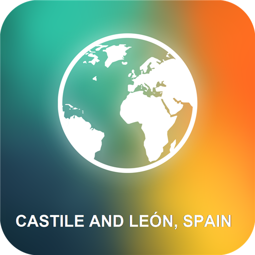 Castiglia e León, Spagna Mappa: app su Amazon Appstore