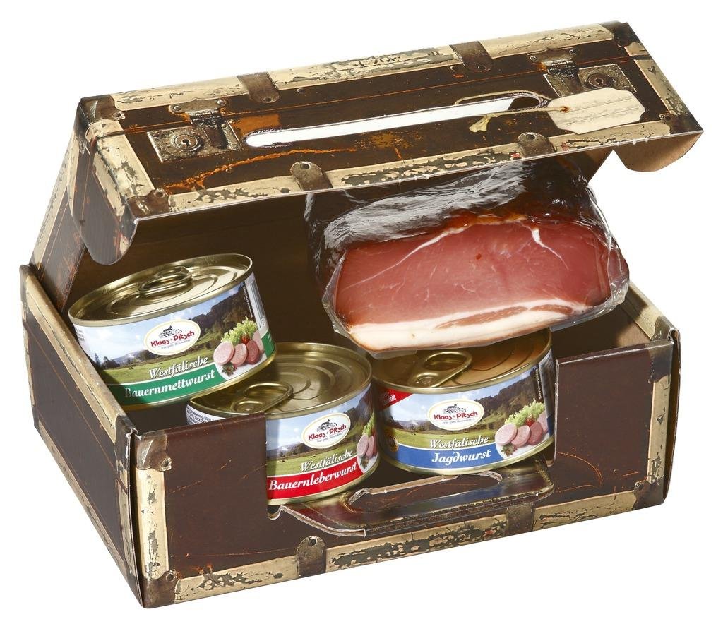 Klaas und Pitsch - Schinken- und Wurstkoffer - 875 GR : Amazon.de ...