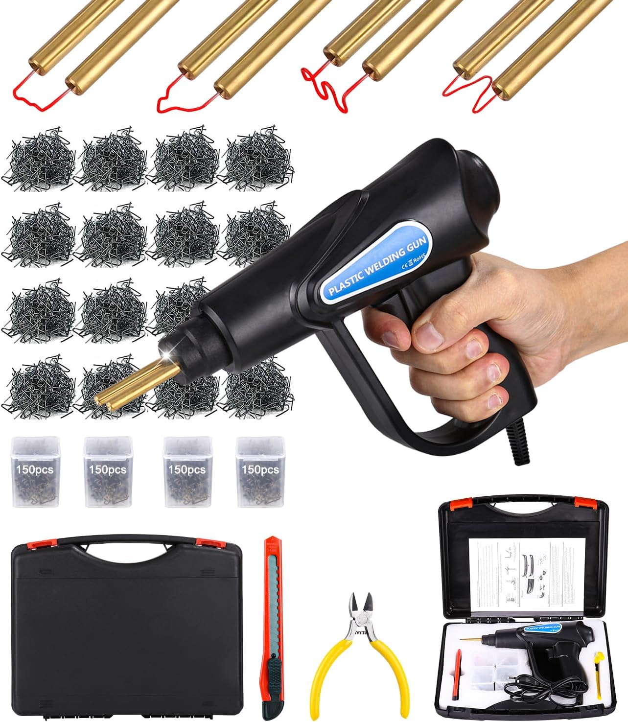 Agrafeuse à Chaud 70W, Kit De Réparation De Pare-Chocs De Voiture Pour ...