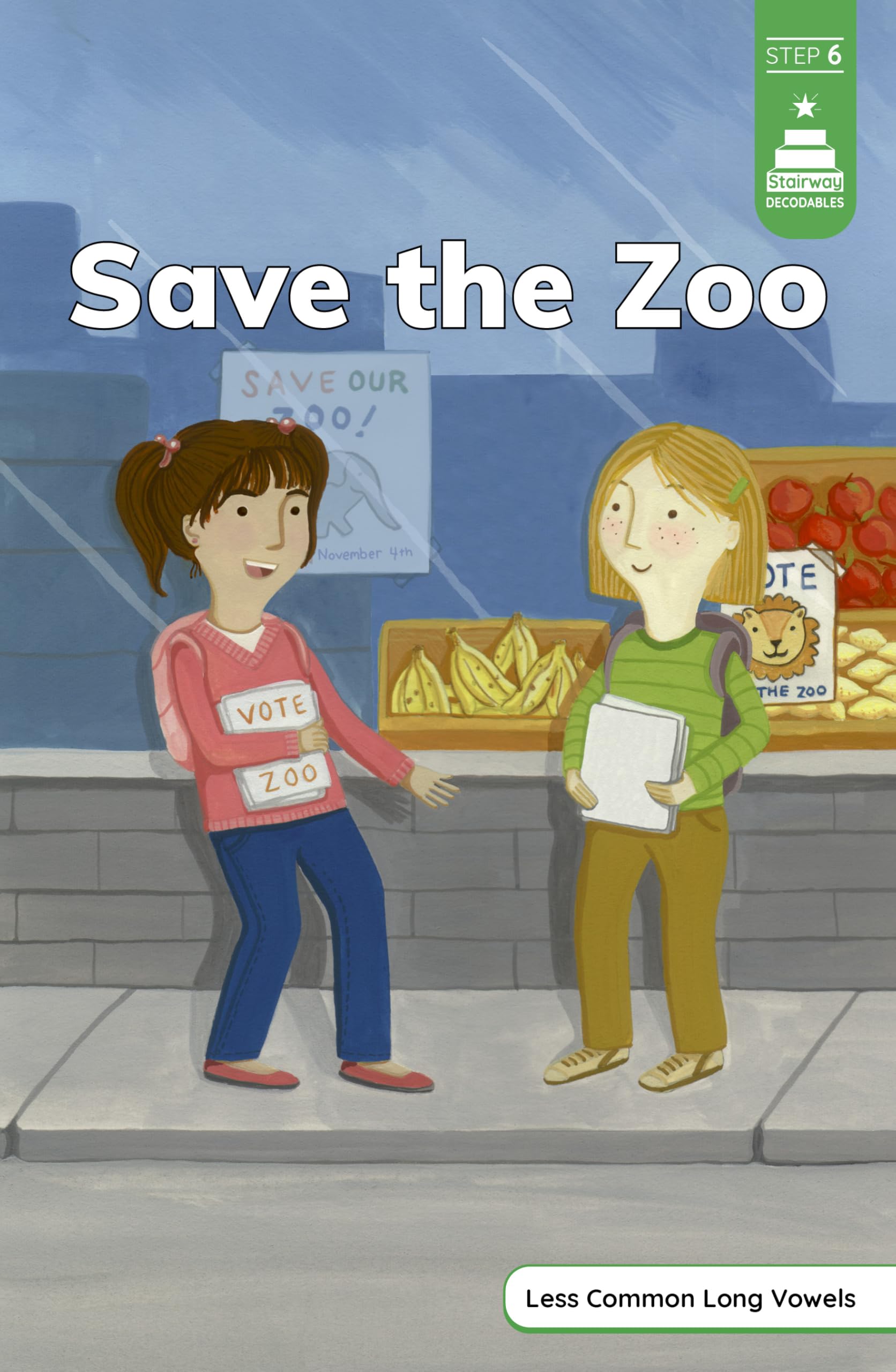 Amazon.com: Save the Zoo (Stairway Decodables, Step 6): 9780756596521 ...