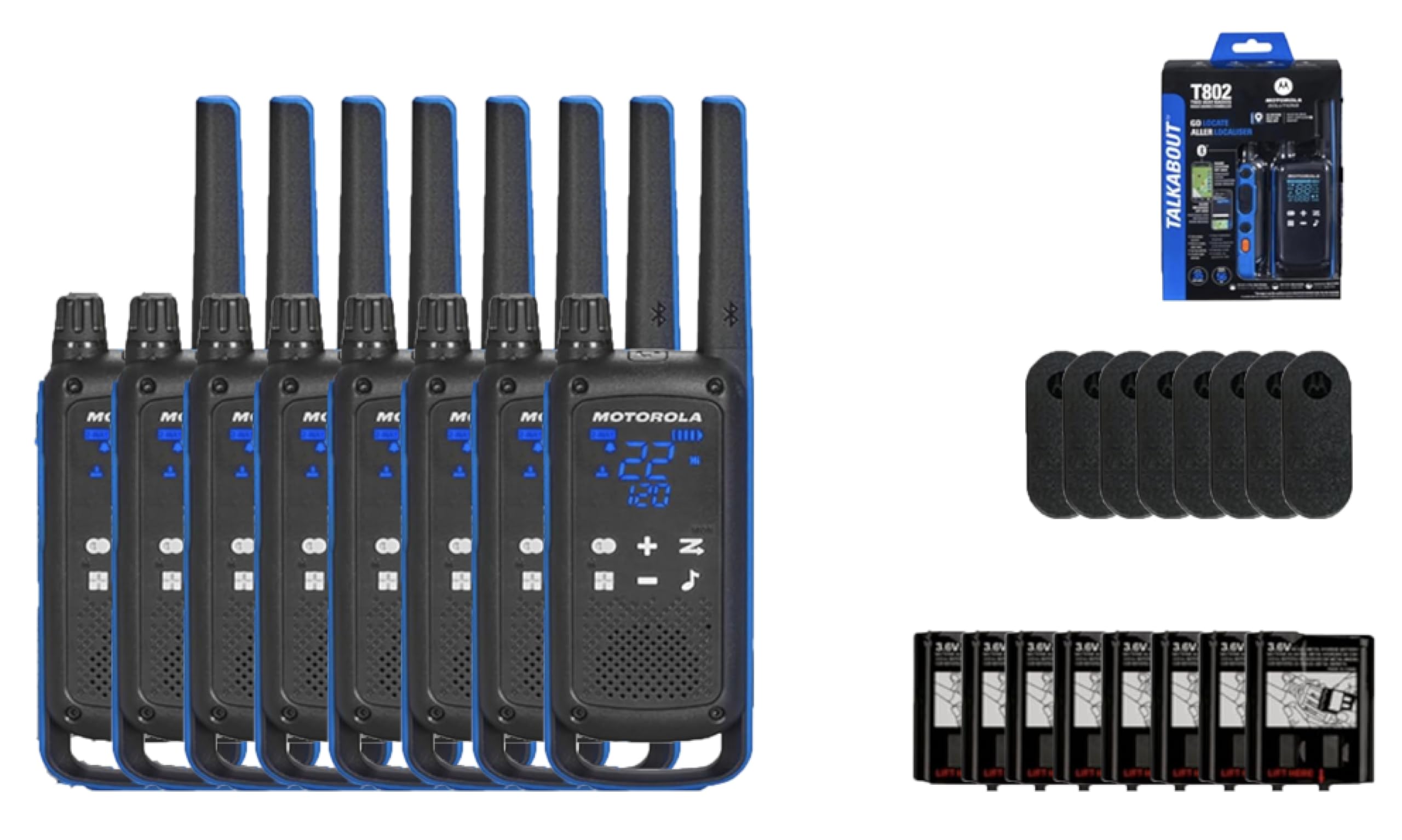 Amazon.com: Motorola Solutions, Talkabout T802, Portable FRS Two Way ...