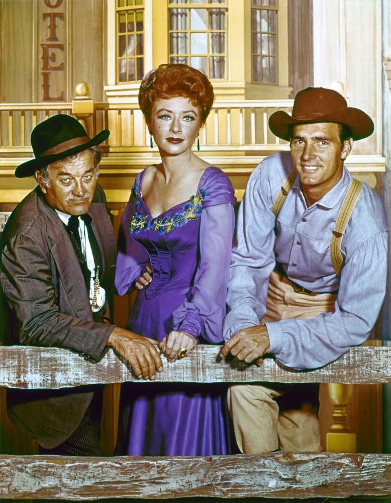 Amazon.com: Gunsmoke C1960 Ncast Members Milburn Stone Amanda Blake And ...