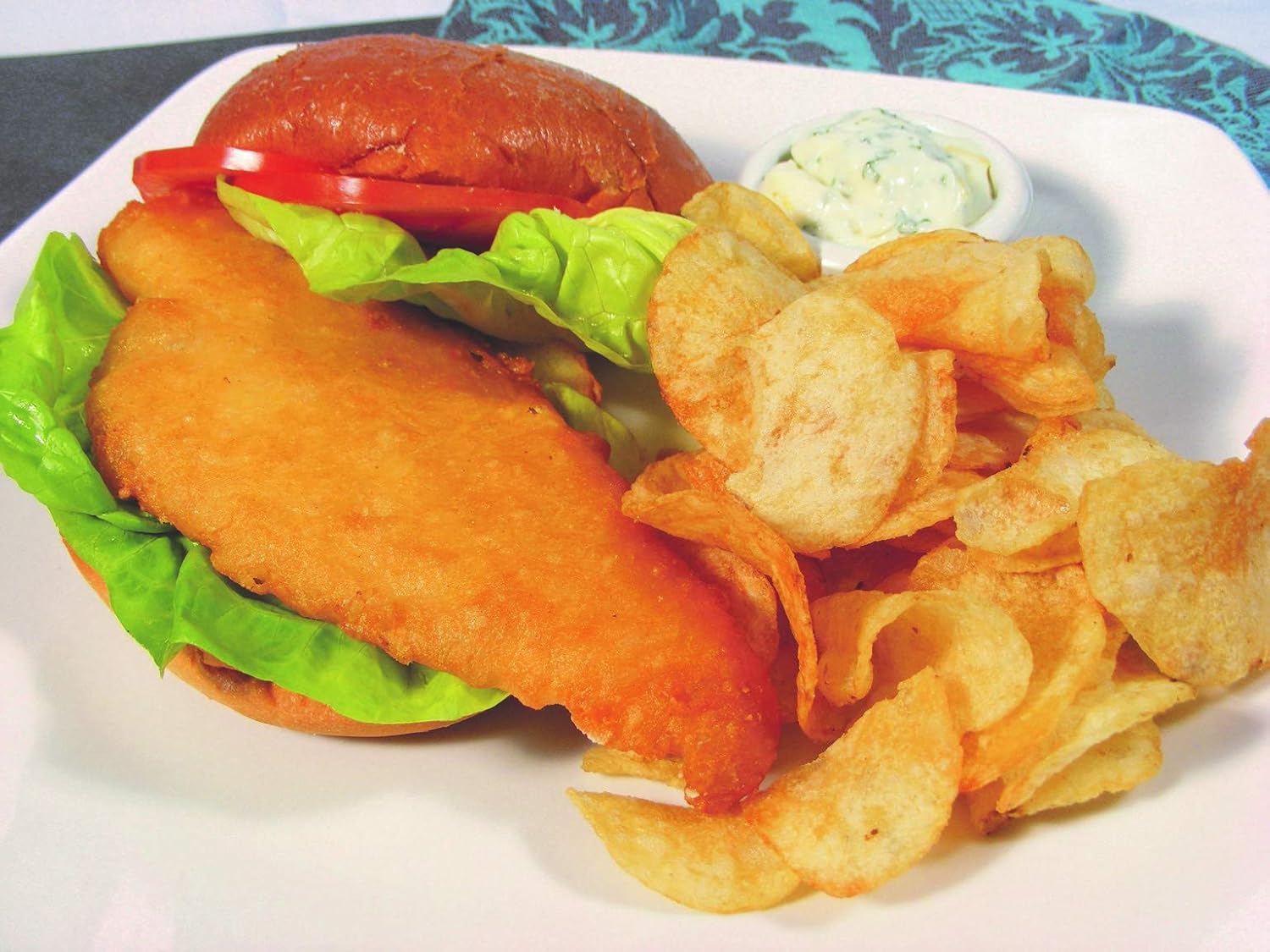 Amazon.com : Mrs Fridays Tavern Battered Flounder Cod Fillet, 2.5 Pound ...