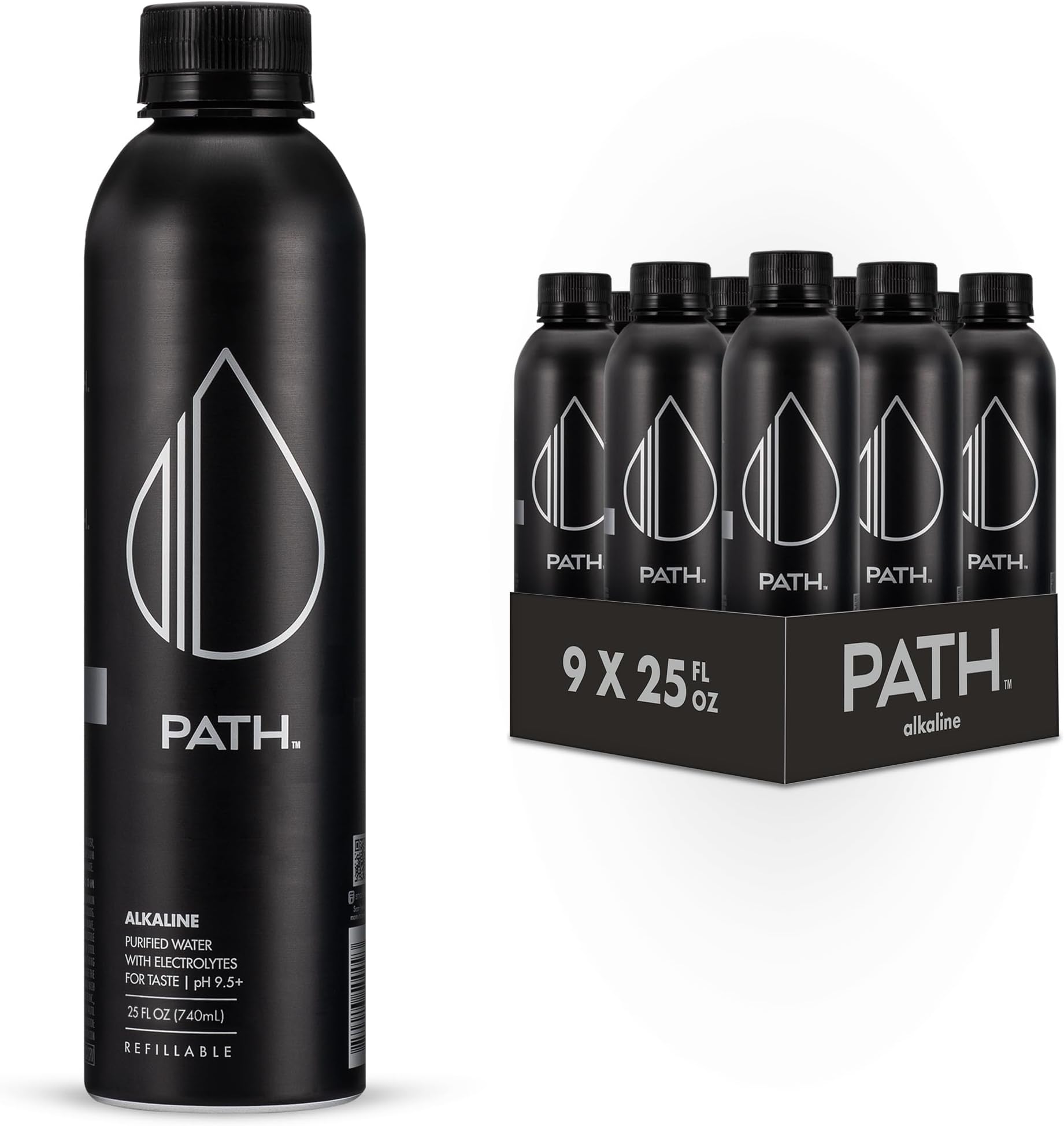 Amazon.com : PATH Still Bottled Water - Ultra-Purified, pH-Balanced ...