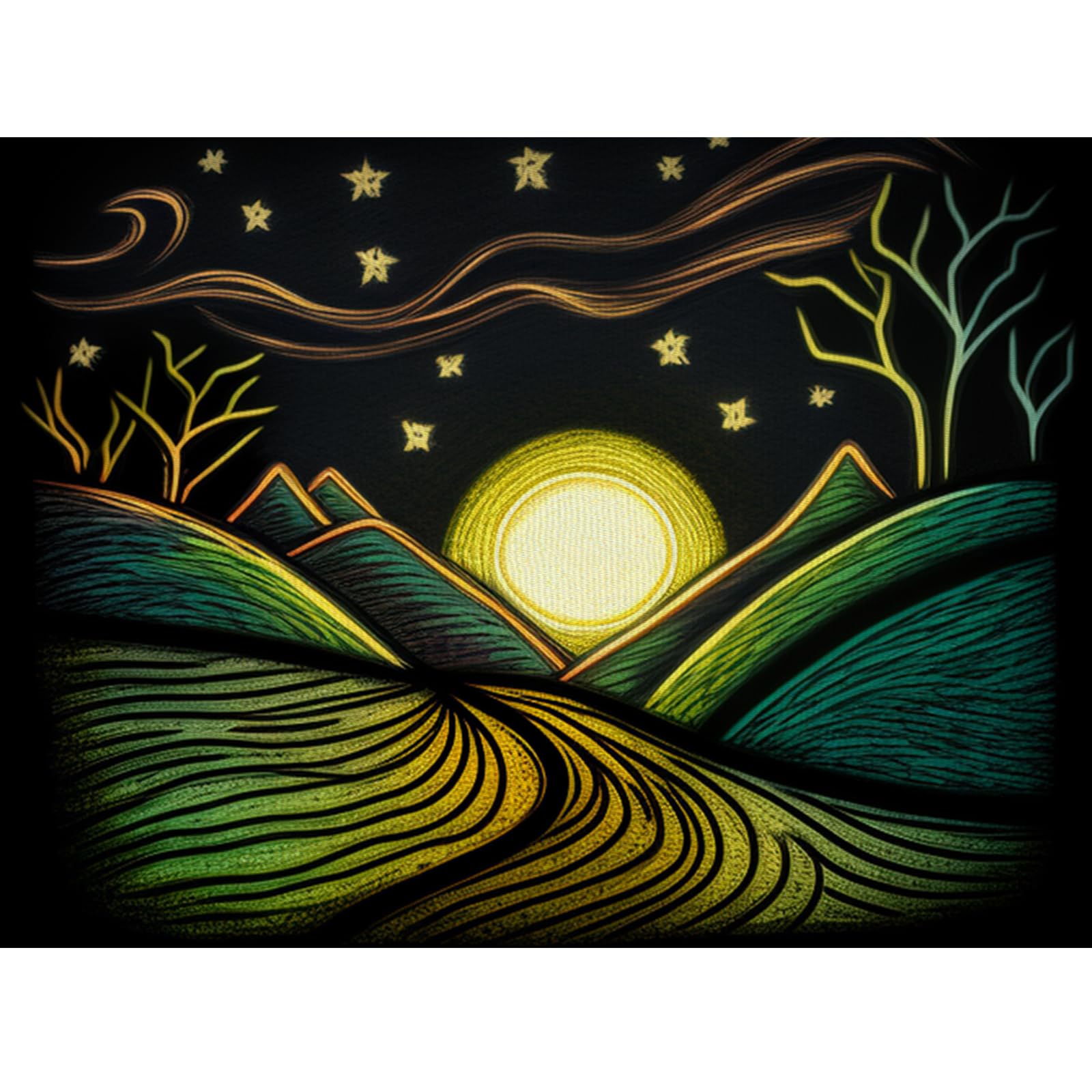 Nightfall Landscape