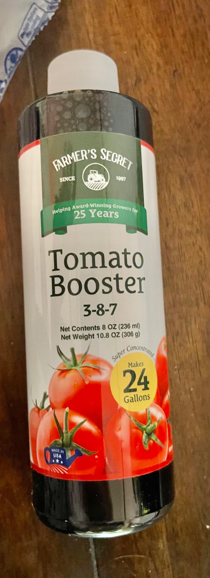 $6/mo - Finance Farmer's Secret Tomato Booster Fertilizer (32oz ...