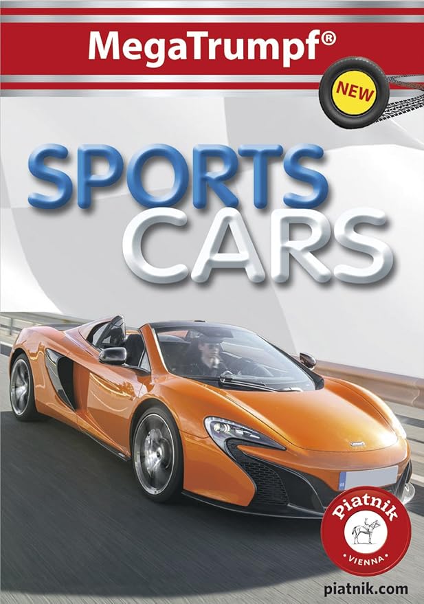 Amazon.com: Piatnik 4233 "Mega Trumpf - Sports Cars Quartet Game : Toys ...