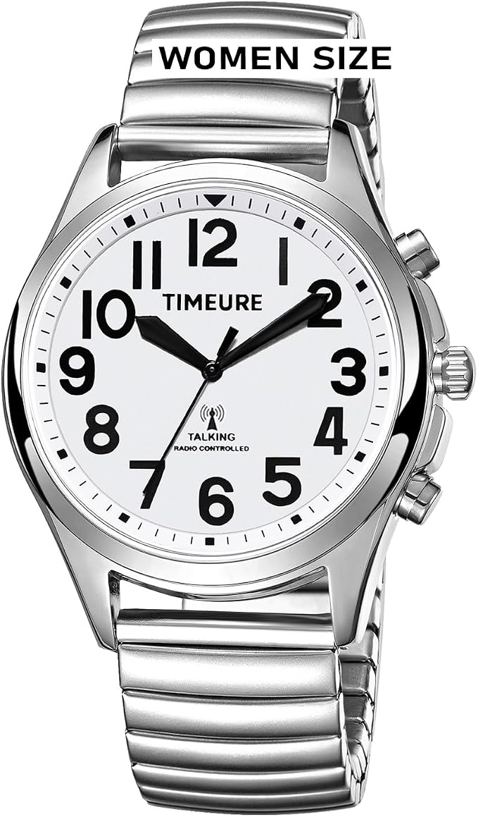 Amazon.com: Talking Watch for Women with Expansion Band, Speaks Time ...