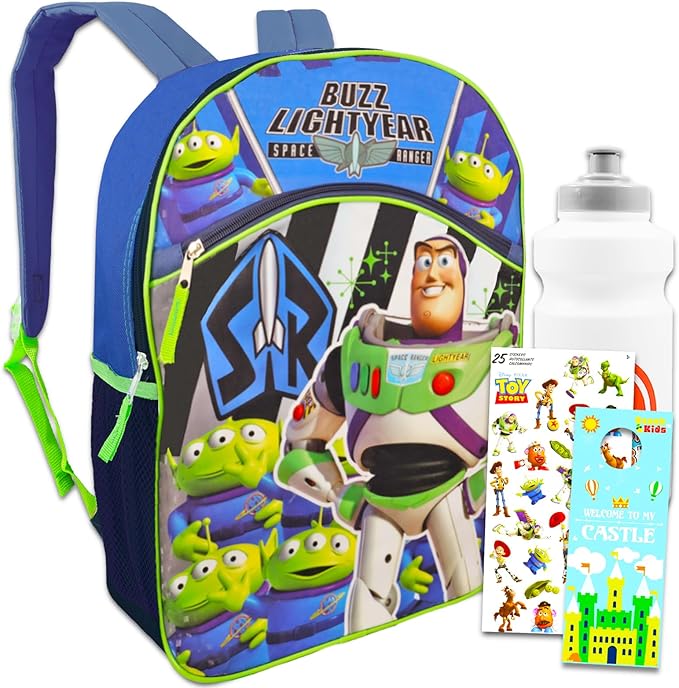 Amazon.com | Disney Toy Story Backpack for Kids - Bundle with 15" Buzz ...