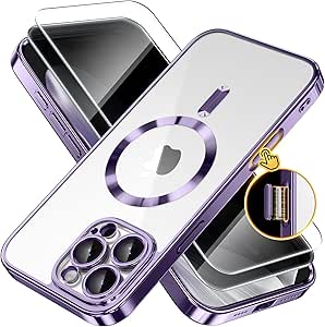Amazon.com: Magnetic for iPhone 16 Pro Max Case with Camera Control Button,Compatible with ...