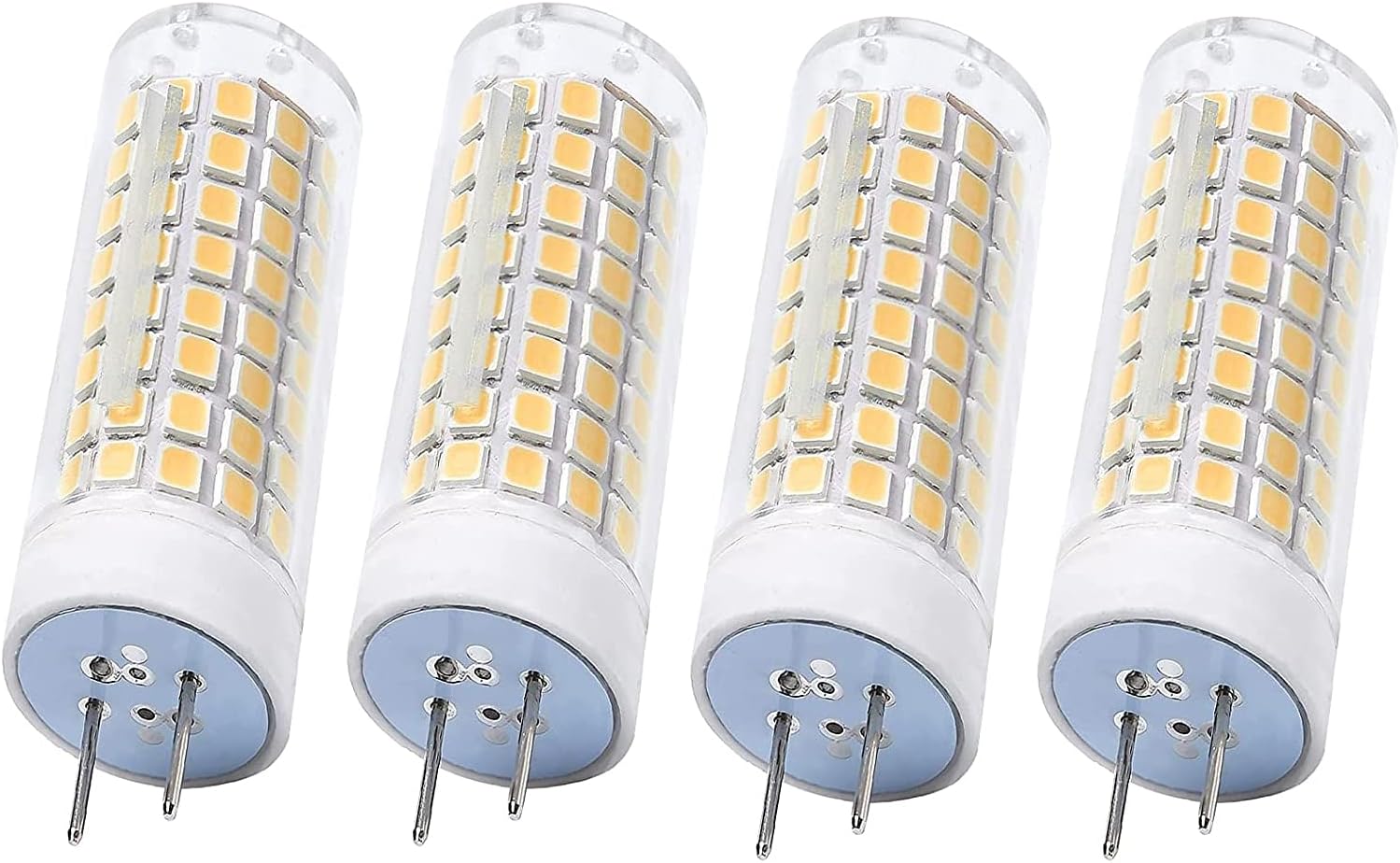 Lxcom Lighting G8 LED Bulb 10W Ceramic Corn Light Bulbs(4 Pack)-2835 ...