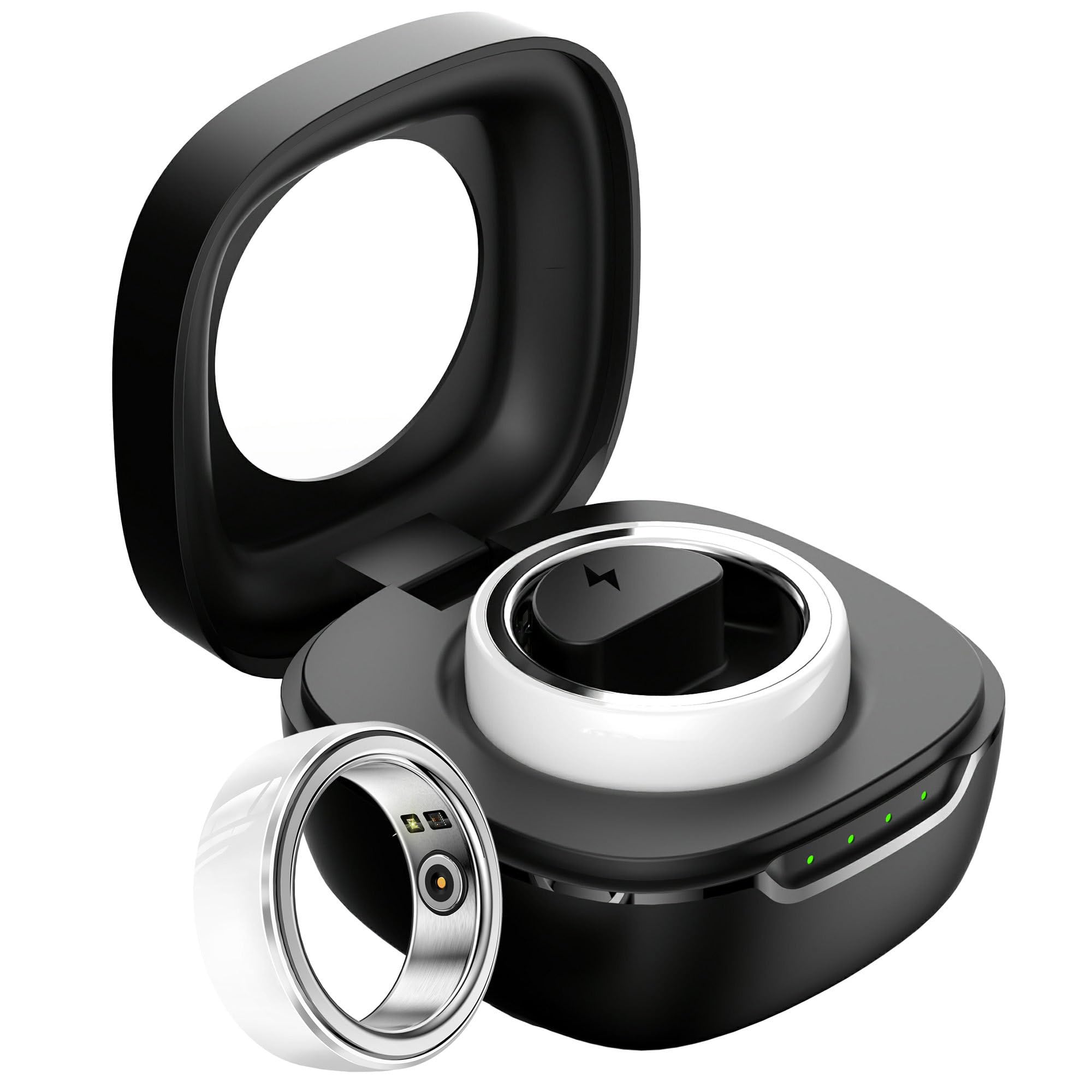 Amazon.com: CNBRO Smart Ring Health Fitness Rings Waterproof Activity ...