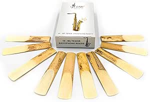 Amazon.com: 10PCS Tenor Saxophone Reeds for Tenor Sax (Strength 2.5 ...