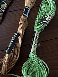 Amazon.com: ThreadNanny 100 Colors Embroidery Thread - 100 Rainbow ...