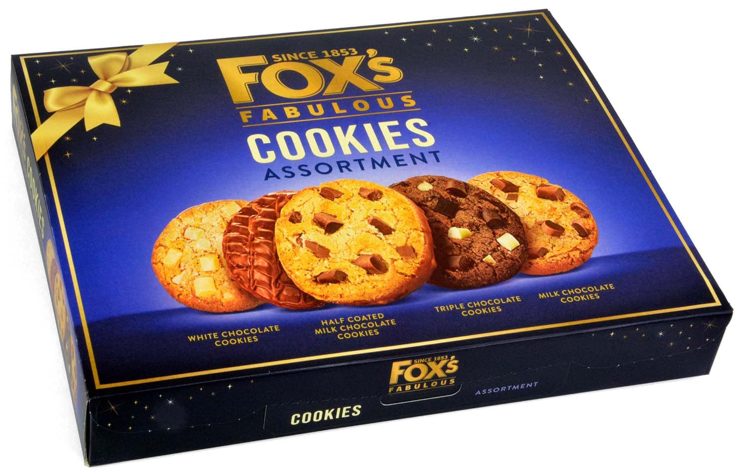 Fox's Fabulous Assortment Cookies 365g - Four Varities | Milk, White ...