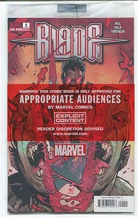 Amazon.com: Blade: Red Band #1 (in bag) VF/NM ; Marvel comic book ...