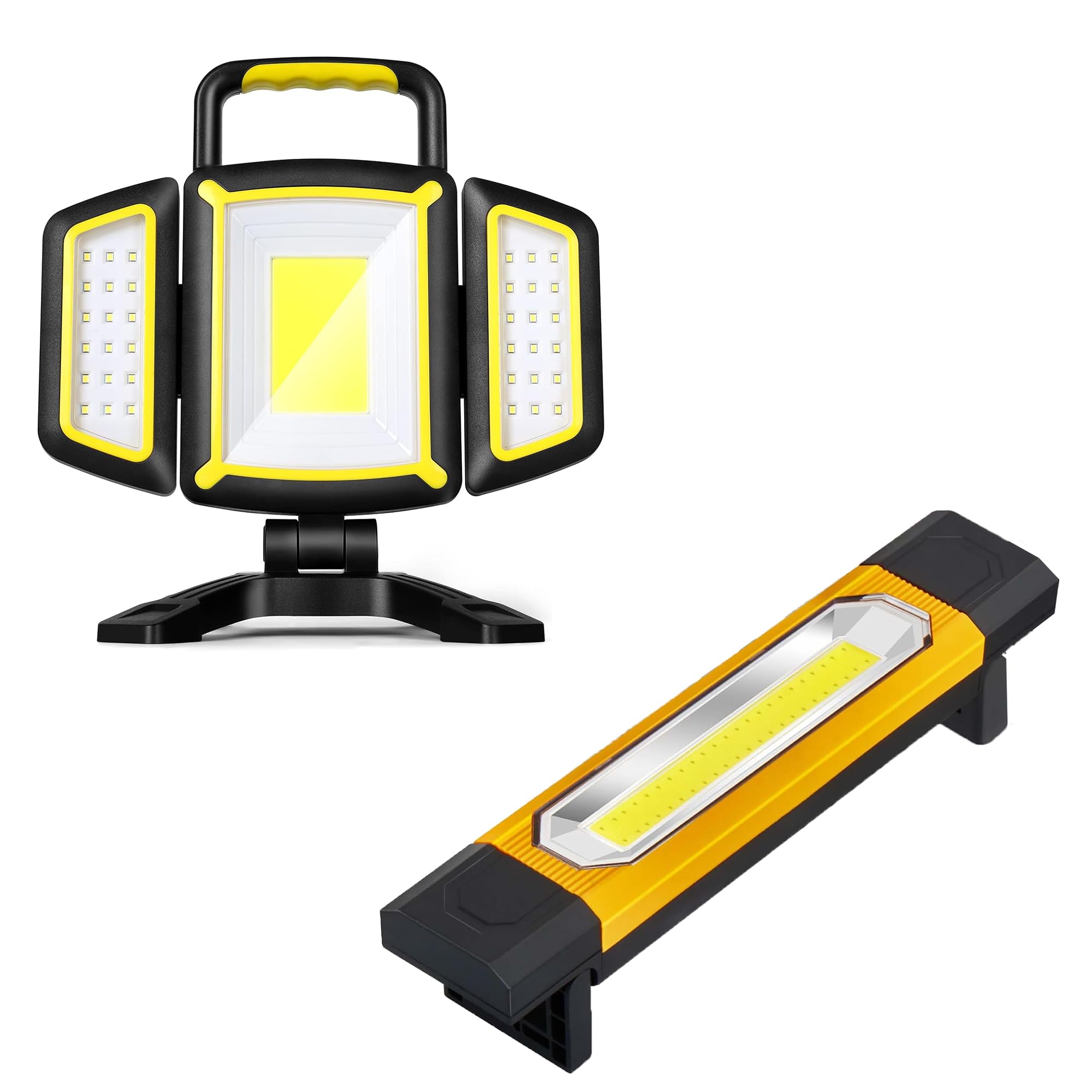 Yzoni Magnetic Light, Portable LED Work Light, Magnetic Base ...