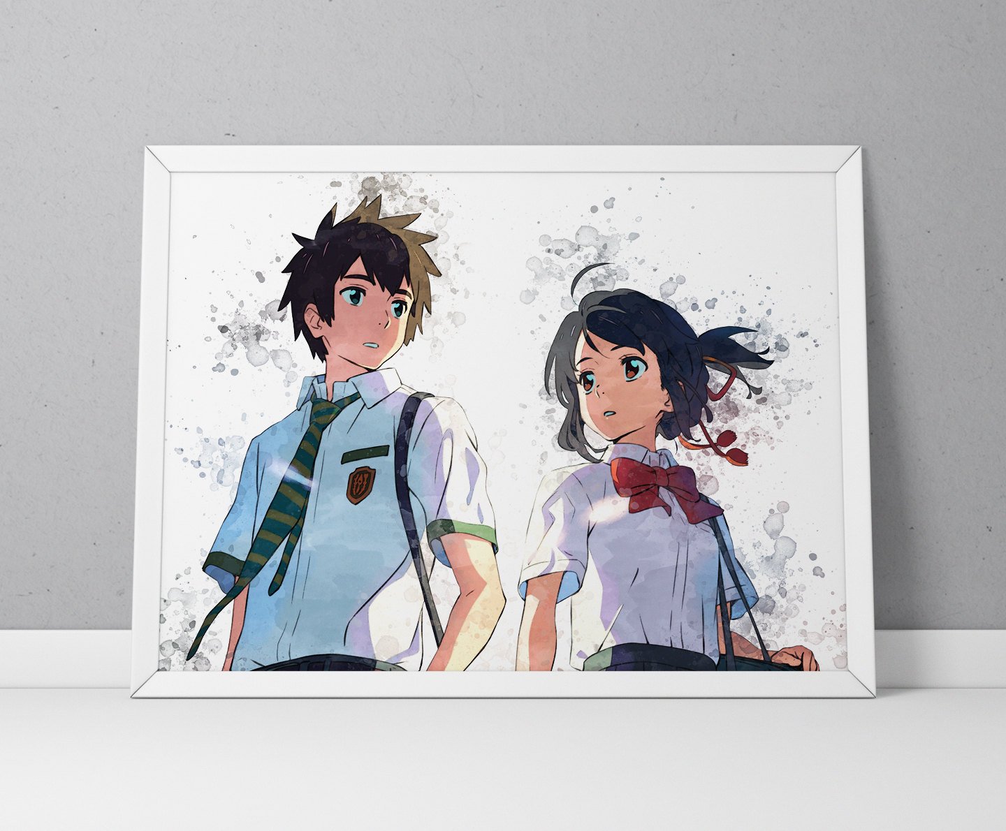 Kimi No Na Wa Print Your Name Print Kimi No | Desertcart Antigua and ...