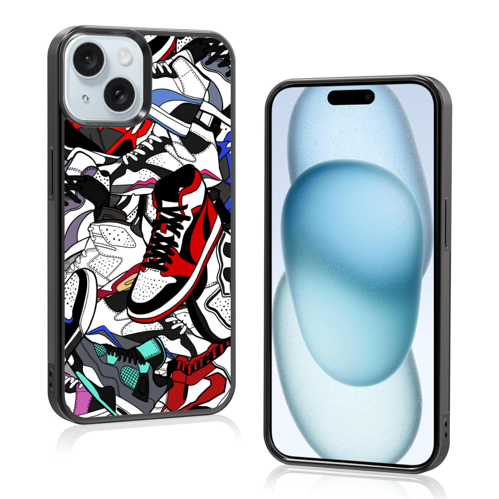 Amazon.com: Axulimin Cool Shoe Phone Case for iPhone 15 Case for Teen ...