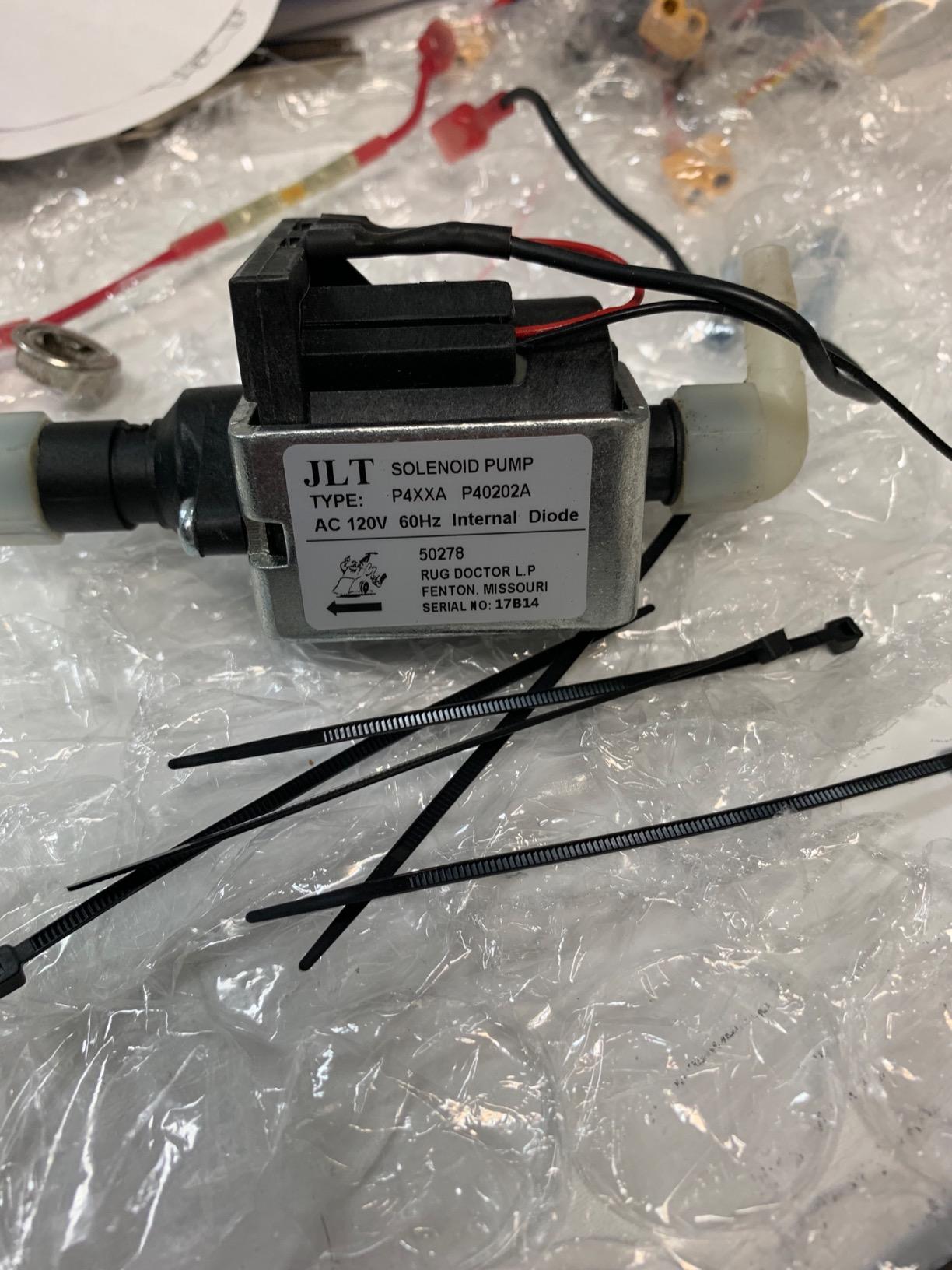 Rug doctor pump kit p4xxa 12158 for mighty pro and x3: Other Products ...